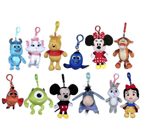 Disney Plush Bag Clips — Collectible Kingdom